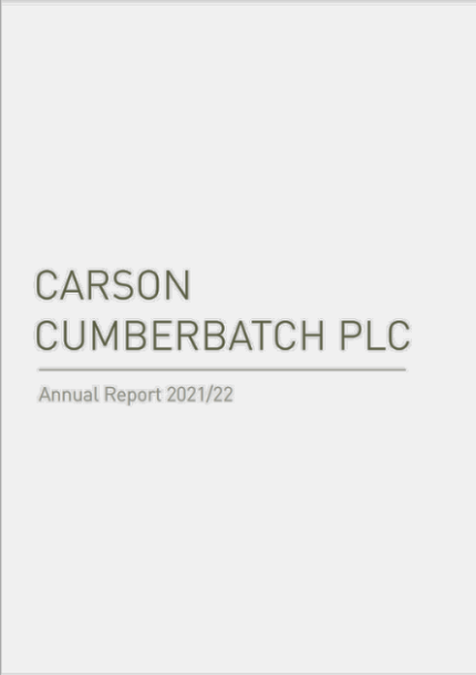 Investor Relations | Financial Reports | Carson Cumberbatch PLC