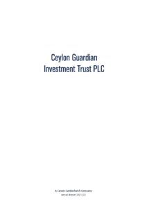 Investor Relations | Financial Reports | Carson Cumberbatch PLC